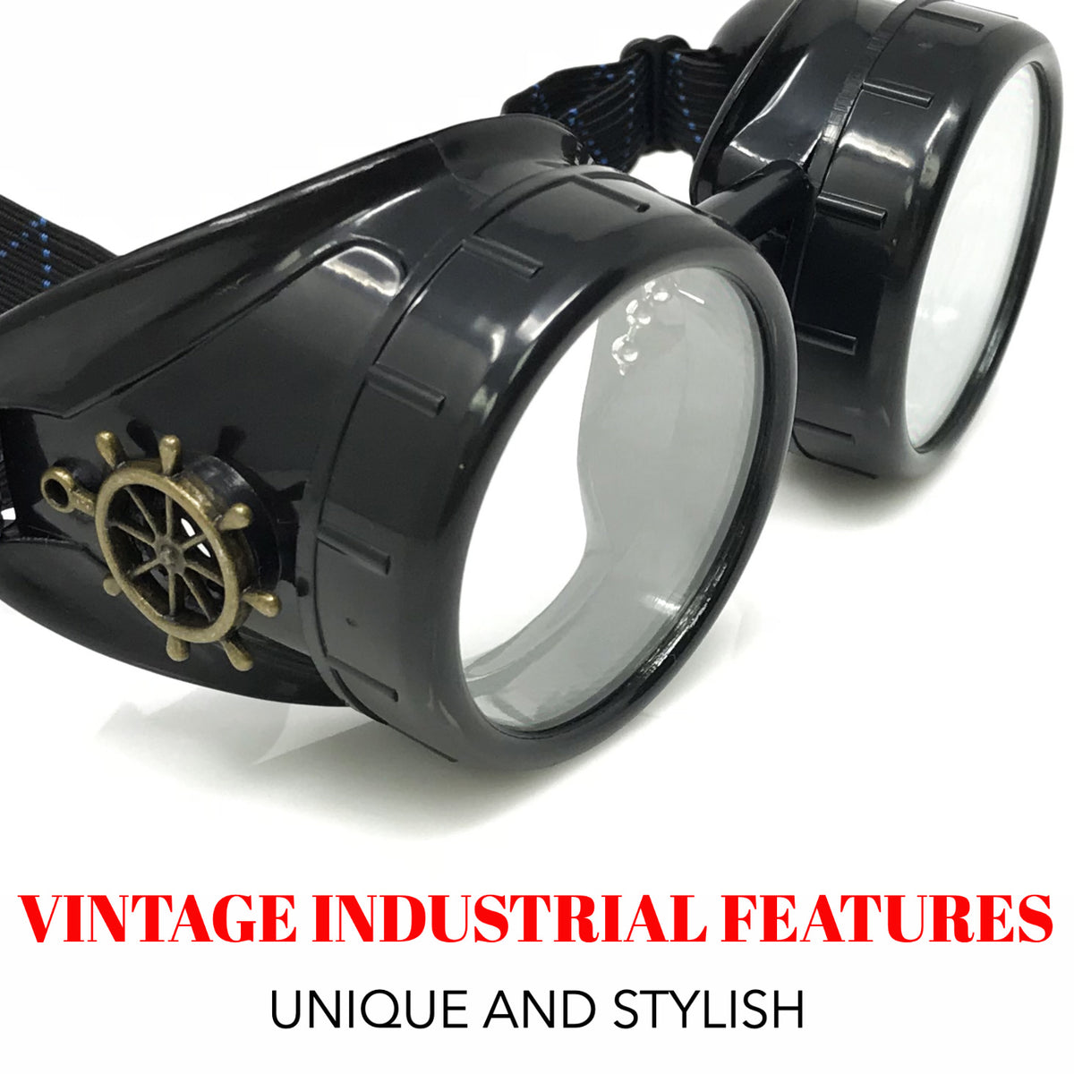Steampunk Mad scientist goggles - UMBRELLALABORATORY